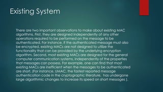 Efficient authentication for mobile and pervasive computing | PPT