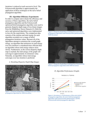 Efficient Belief Propagation in Depth Finding | PDF | 3-D Graphics | Computer Software and ...