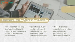 Efficient Client Management Software- QuickstartAdmin .pdf