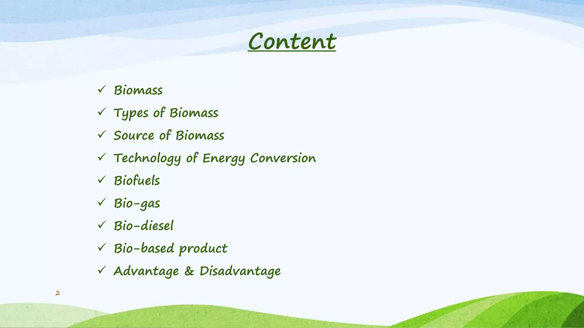 Efficient conversion of biomass & waste into valuable | PPT