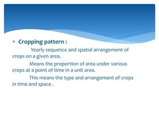 Efficient crops and cropping systems in dry land agriculture | PPTX