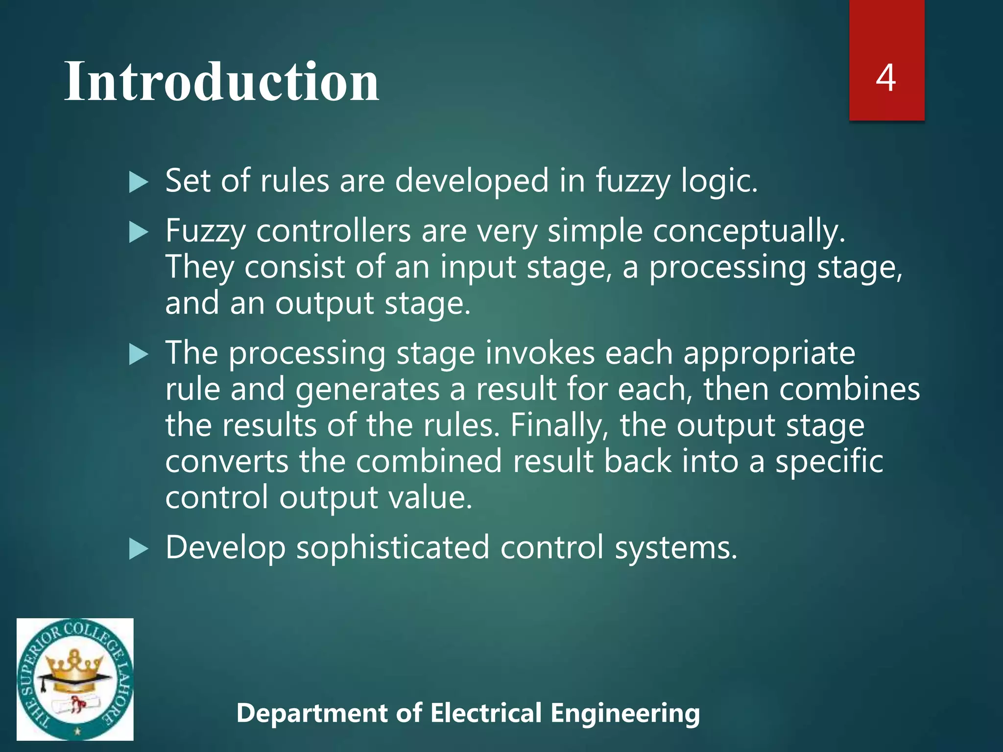 Efficient energy management system for domestic load using fuzzy logic control | PPT | Free Download