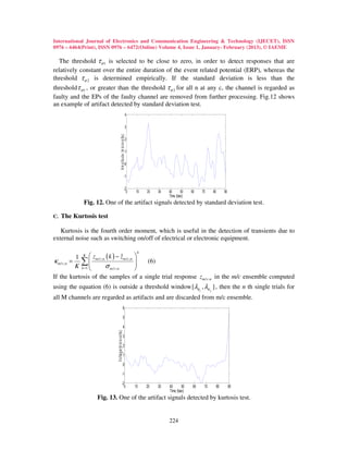 Efficient extraction of evoked potentials from noisy background eeg | PDF | Brain and Nervous ...