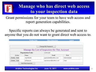 Fire Extinguisher Inspection Software Using Your Android Smartphone | PPT