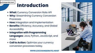 Decoding Currency Conversion: Harnessing the Power of API for ...