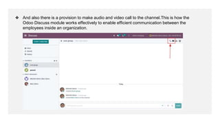How to Efficiently Communicate Using Channels in Odoo | PPT