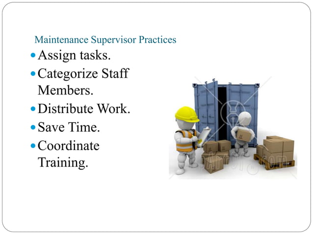 Efficient Maintenance Powerpoint | PPT