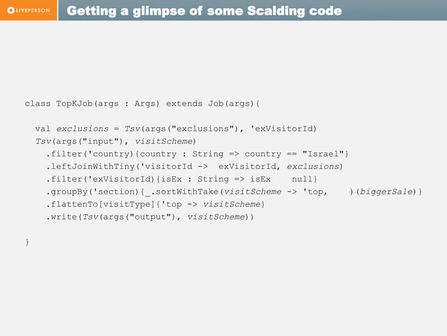 Scalding: Reaching Efficient MapReduce | PPT