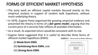 Efficient market hypothesis | PPTX