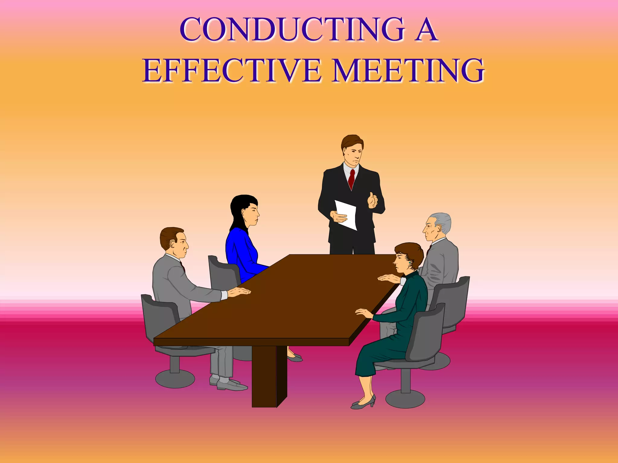 Efficient meeting ppt | PPTX