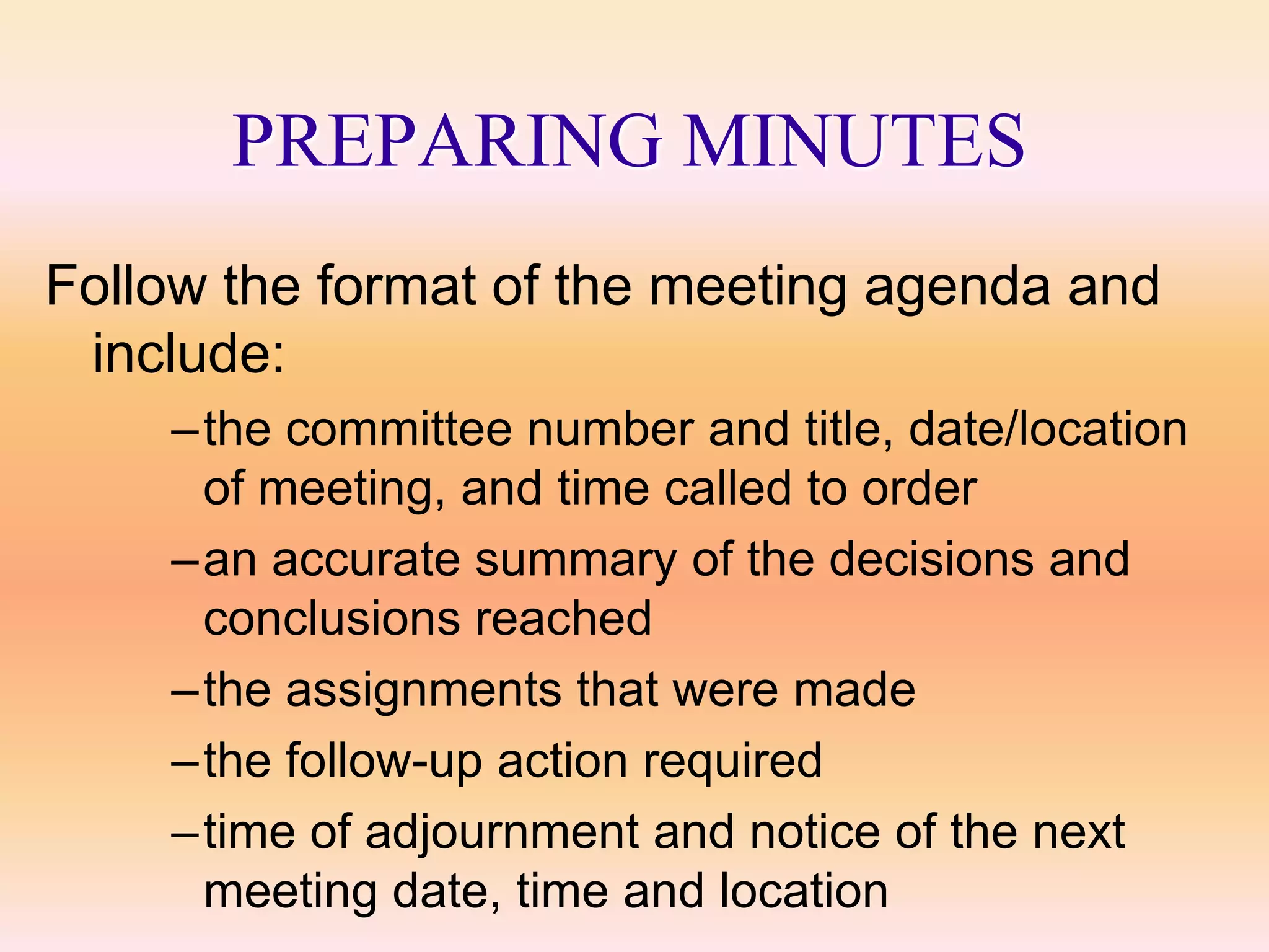 Efficient meeting ppt | PPTX