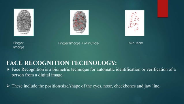 MULTIMODAL BIOMETRIC SECURITY SYSTEM | PPTX | Technology & Computing