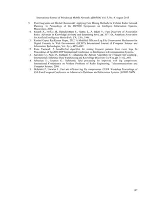 EFFICIENT MIXED MODE SUMMARY FOR MOBILE NETWORKS | PDF