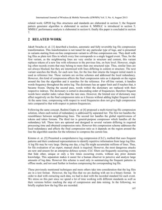 EFFICIENT MIXED MODE SUMMARY FOR MOBILE NETWORKS | PDF