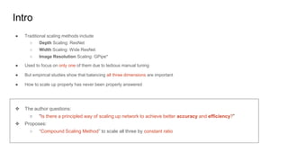 EfficientNet | PPTX