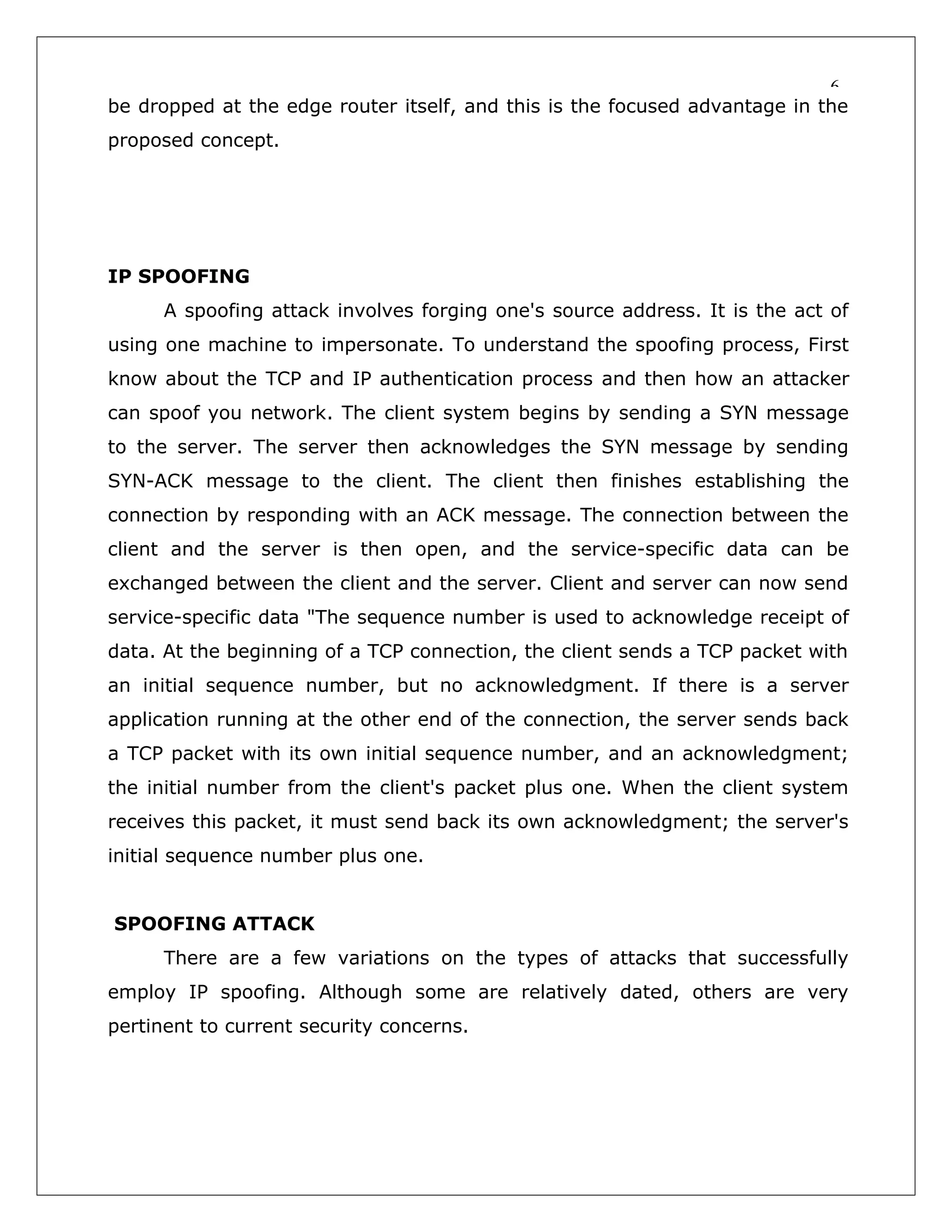 Efficient packet marking for large scale ip trace back(synopsis) | DOC