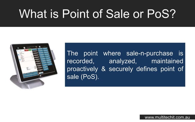 Efficient POS system of Multitech IT for Australian Hospitals | PPT
