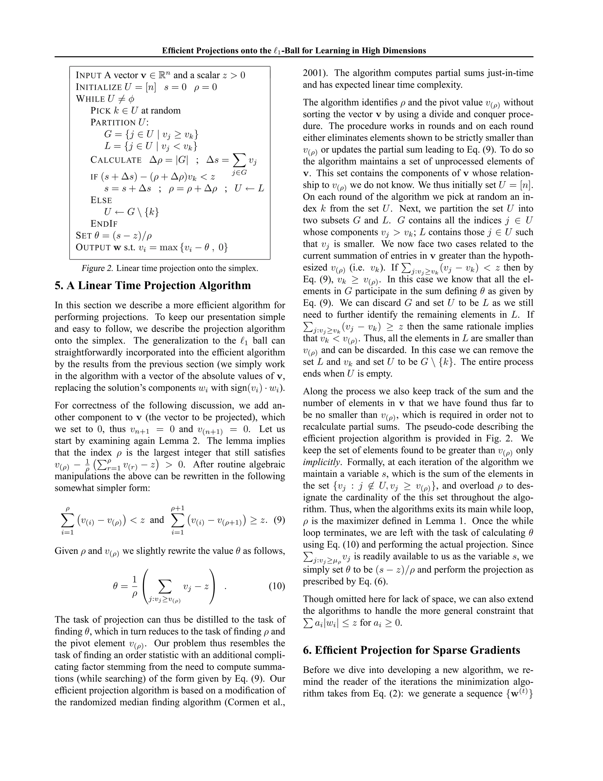 Efficient projections | PDF