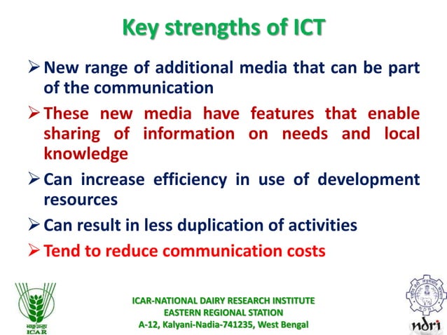 Efficient resource management through ICT | PPTX | Agriculture | Industries