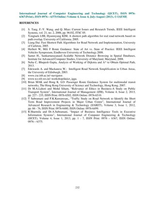 Efficient route finder system | PDF