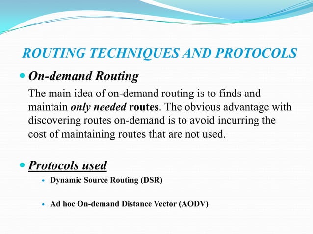 Efficient Routing In Intermittently Connected Mobile Ppt