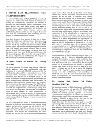 Efficient security approaches in mobile ad hoc networks a survey | PDF