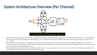 Efficient signal acquisition in multi channel neural systems | PPTX ...