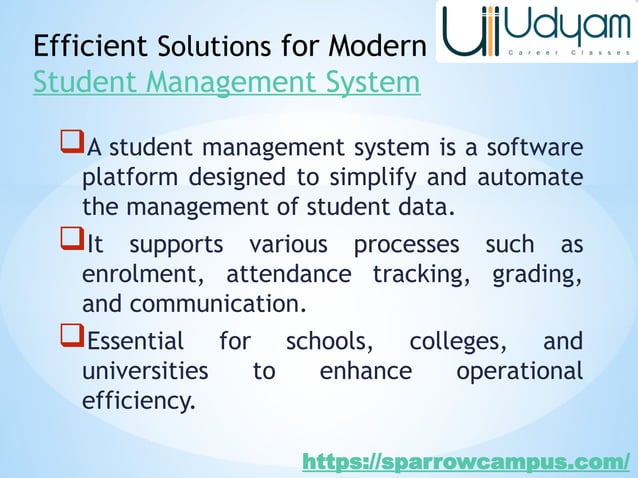 Efficient Solutions for Modern Student Management System.ppsx