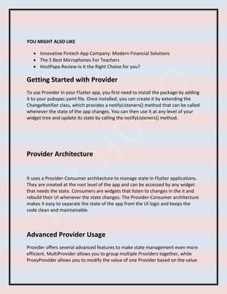 Efficient State Management in Flutter with Provider.pdf