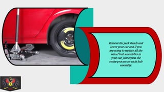 Efficient Steps for Installation of the Wheel Hub Assembly | PPTX