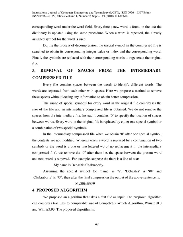 Efficient text compression using special character replacement | PDF | Programming Languages ...