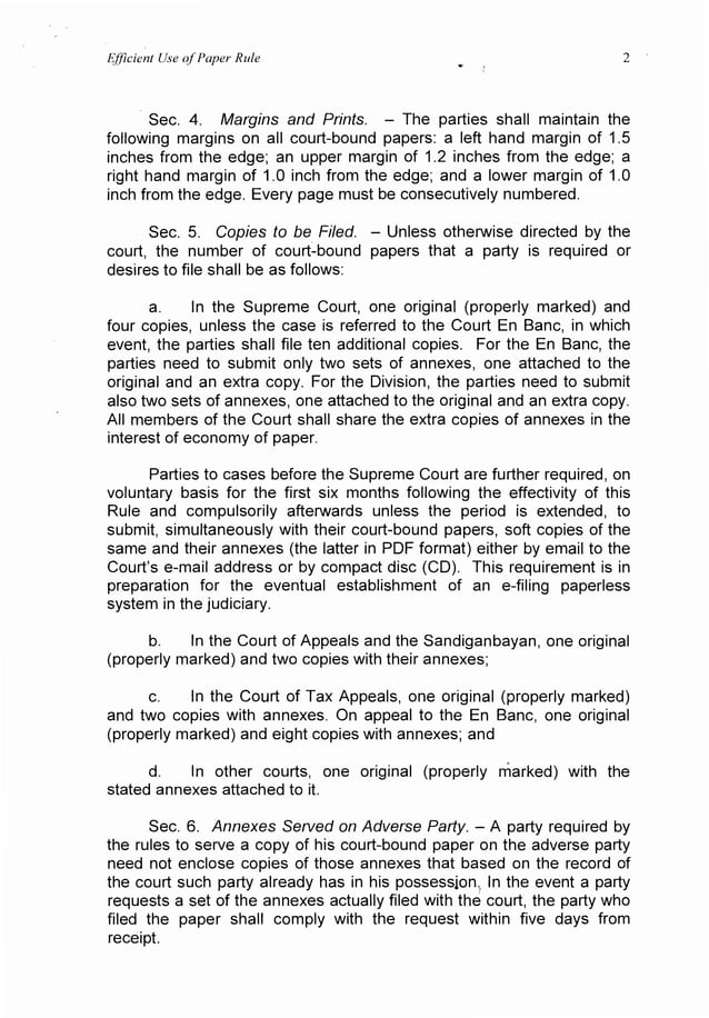 Efficient Use of Paper Rule | PDF