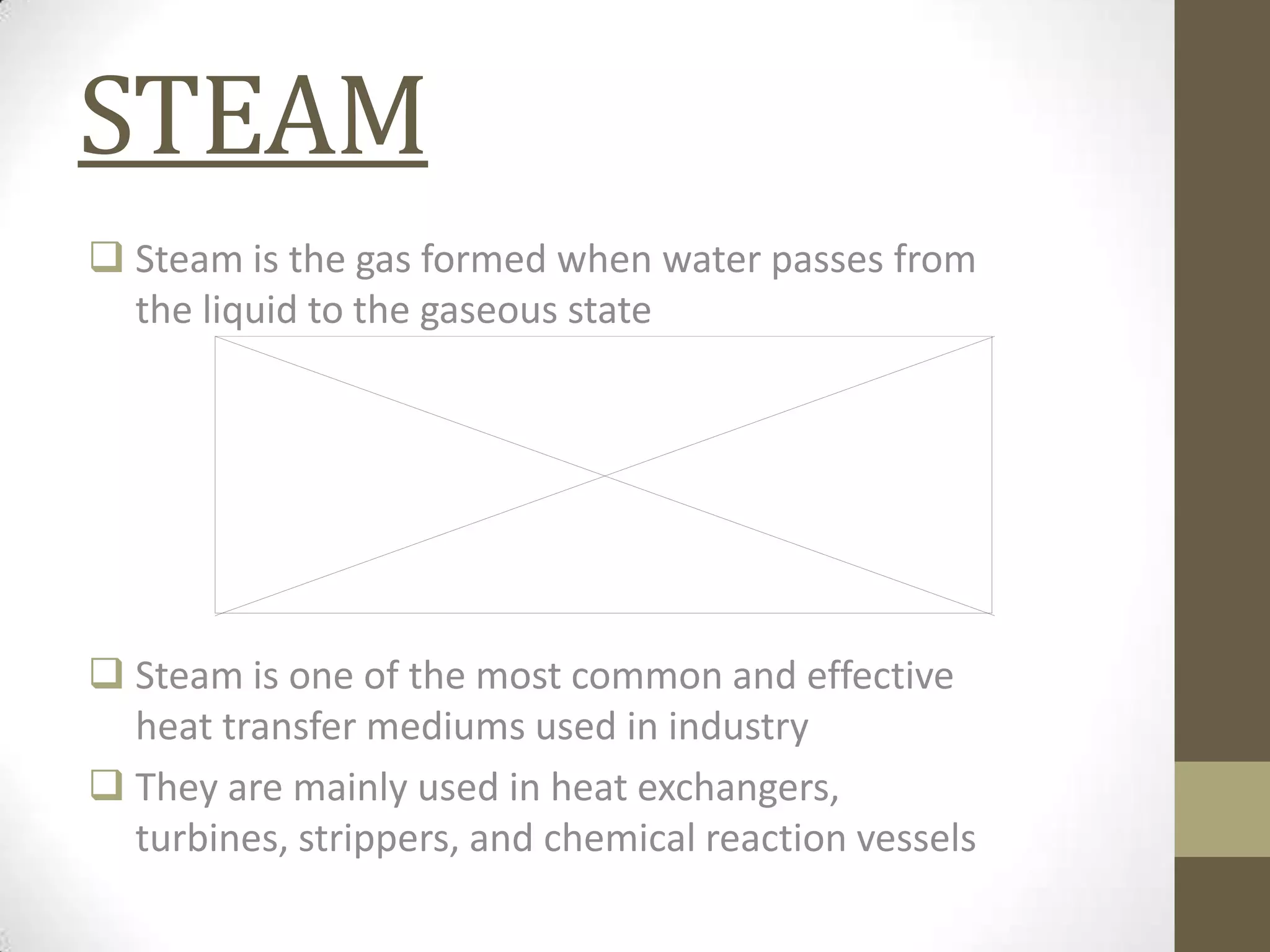 Efficient use of steam in heat exchanger | PPTX