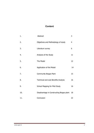 Efficient Waste Management in Schools | PDF