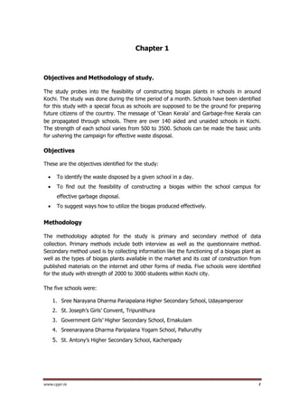 Efficient Waste Management in Schools | PDF