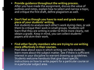 Efficient way to improve student's writing | PPT