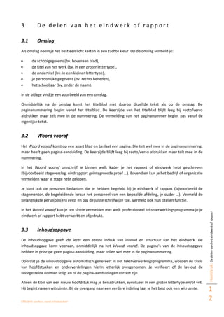 Efficiënt eindwerken[update] | PDF