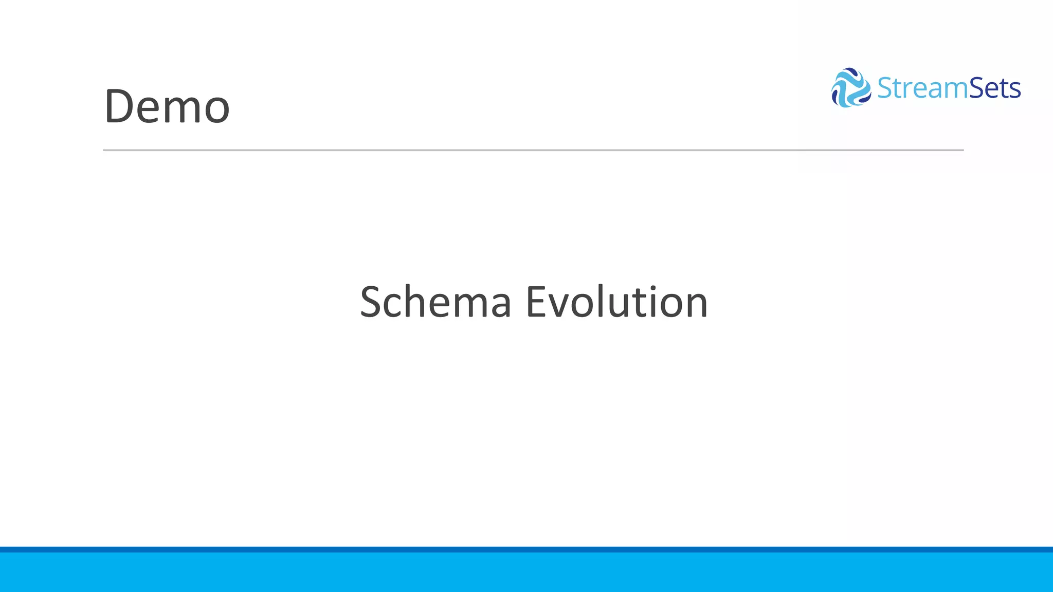 Kafka Summit SF 2017 - Efficient Schemas in Motion with Kafka and Schema Registry | PPT