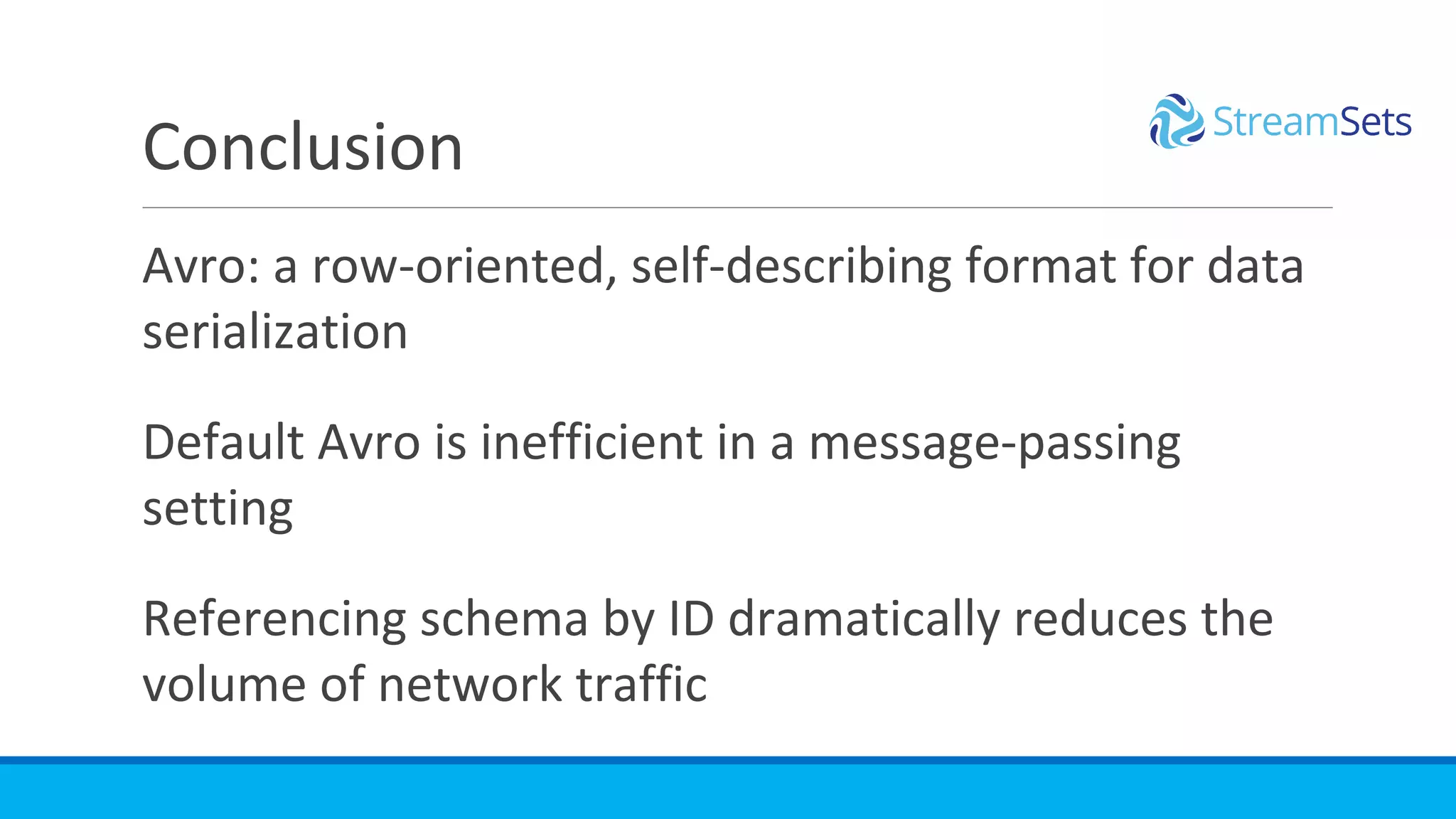 Kafka Summit SF 2017 - Efficient Schemas in Motion with Kafka and ...