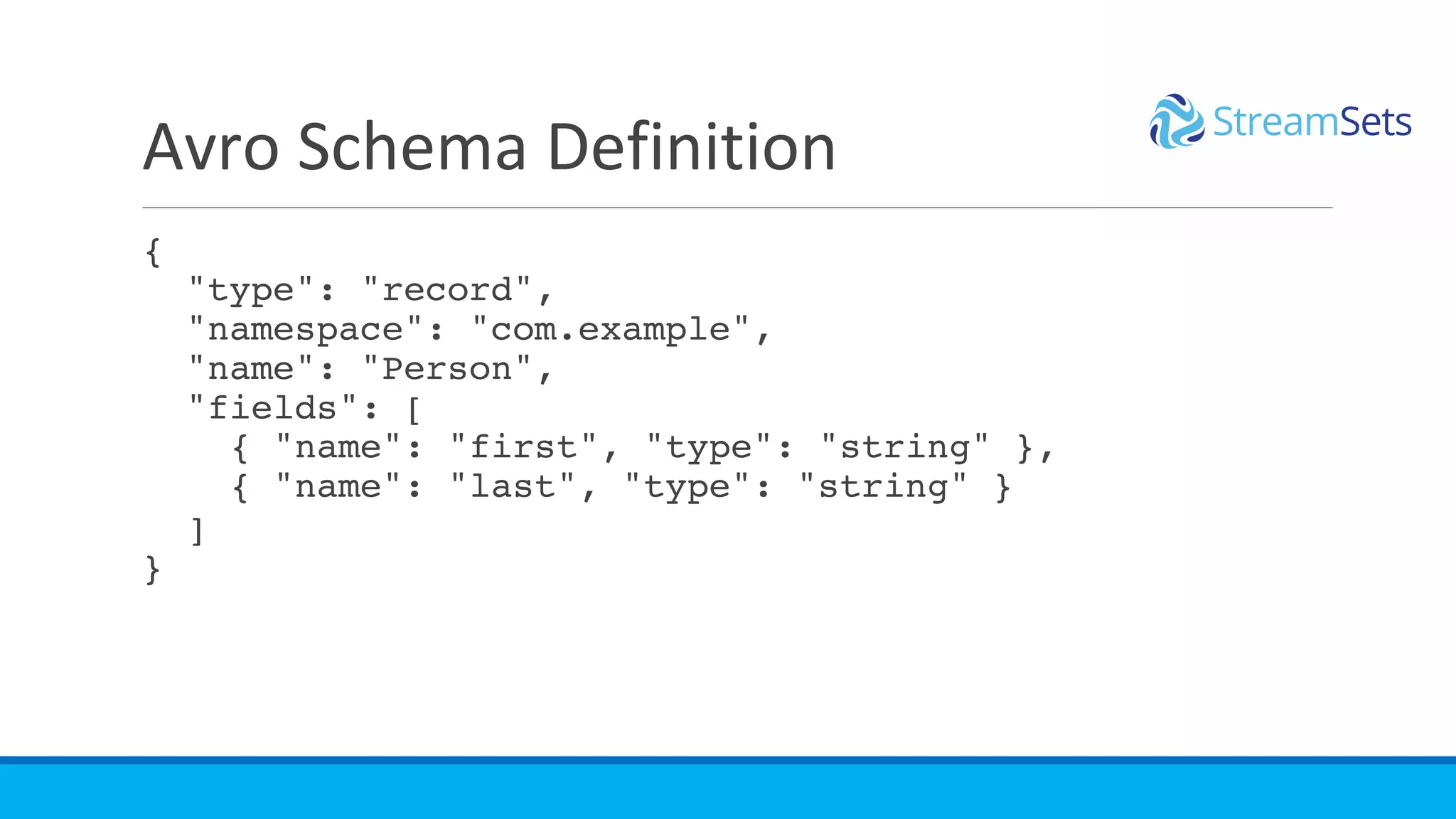 Kafka Summit SF 2017 - Efficient Schemas in Motion with Kafka and ...