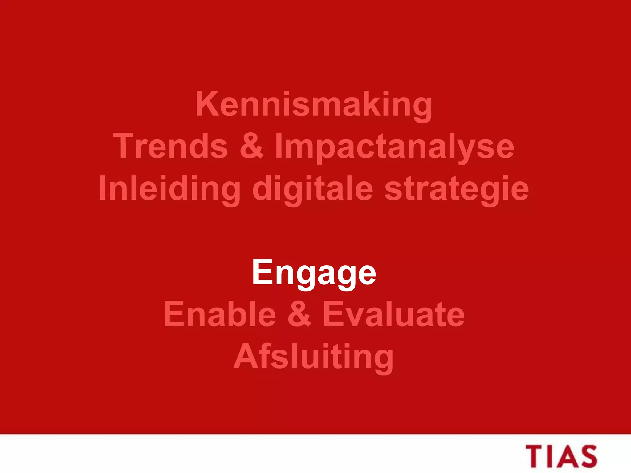 Digital Marketing Masterclass TIAS Executive Master Marketing | PPTX