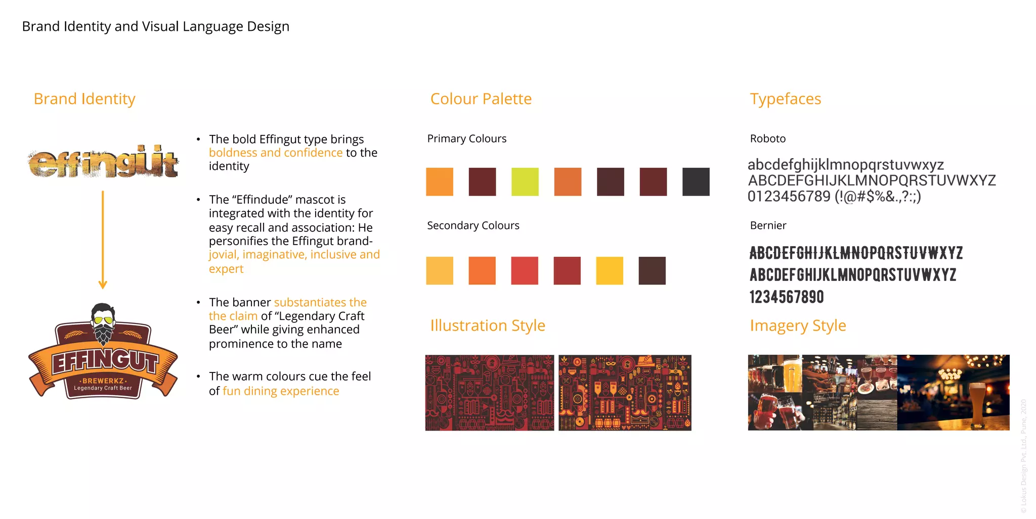 Visual Identity Design for Effingut | PPT