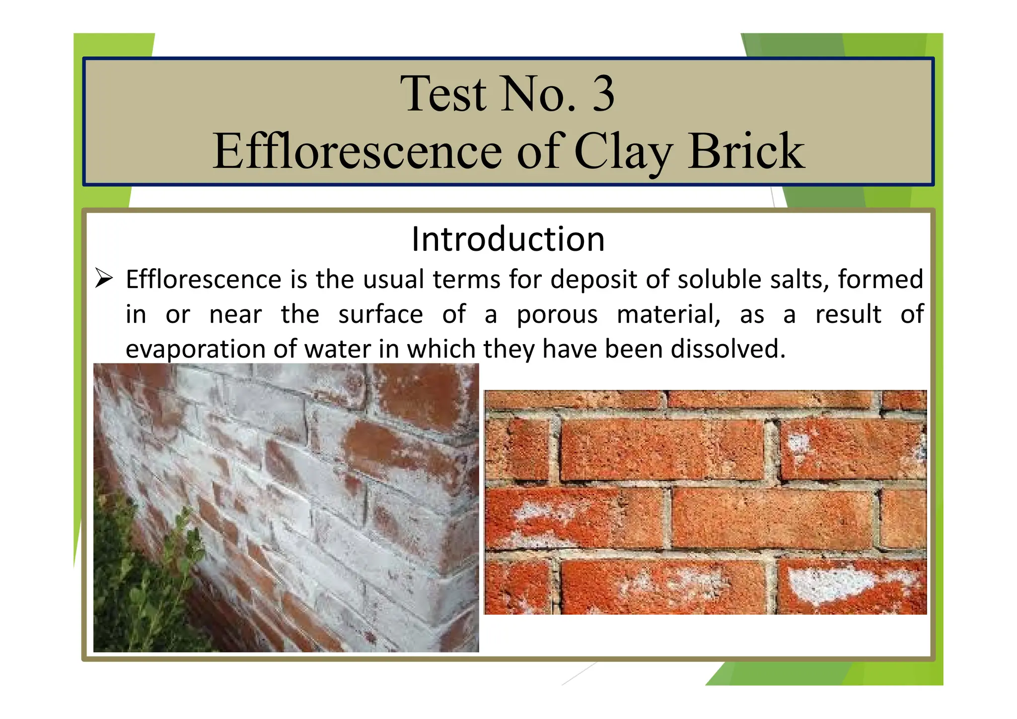 Efflorescence Test.pdf.11112222444444555 | PDF