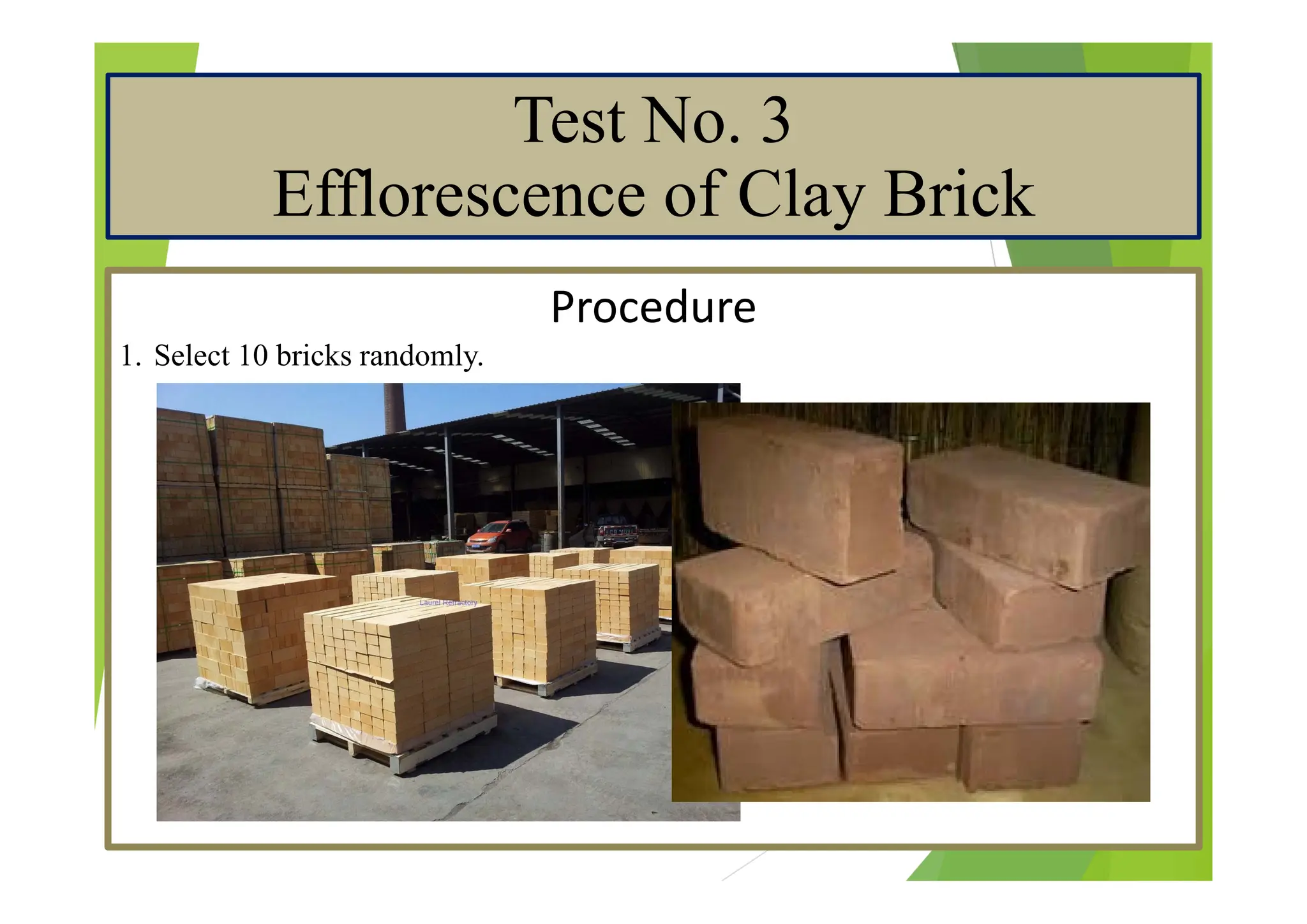 Efflorescence Test.pdf.11112222444444555 | PDF