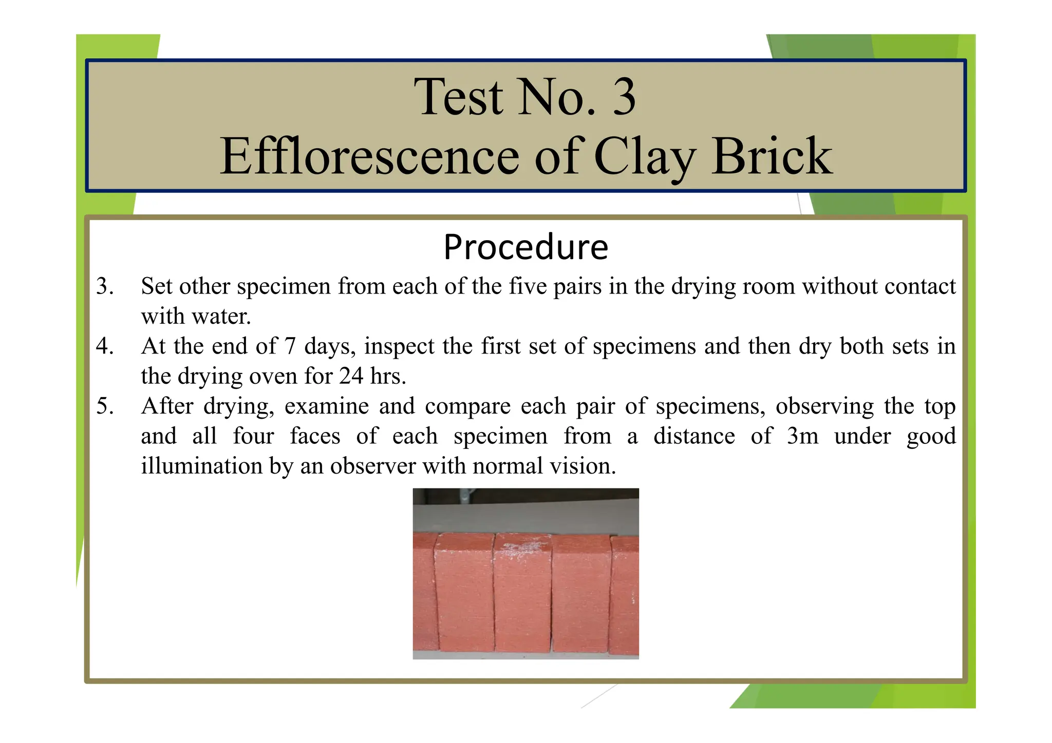 Efflorescence Test.pdf.11112222444444555 | PDF