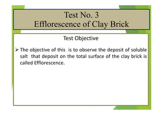 Efflorescence Test.pdf.11112222444444555 | PDF