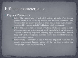 Effluent treatment and disposal system | PPTX