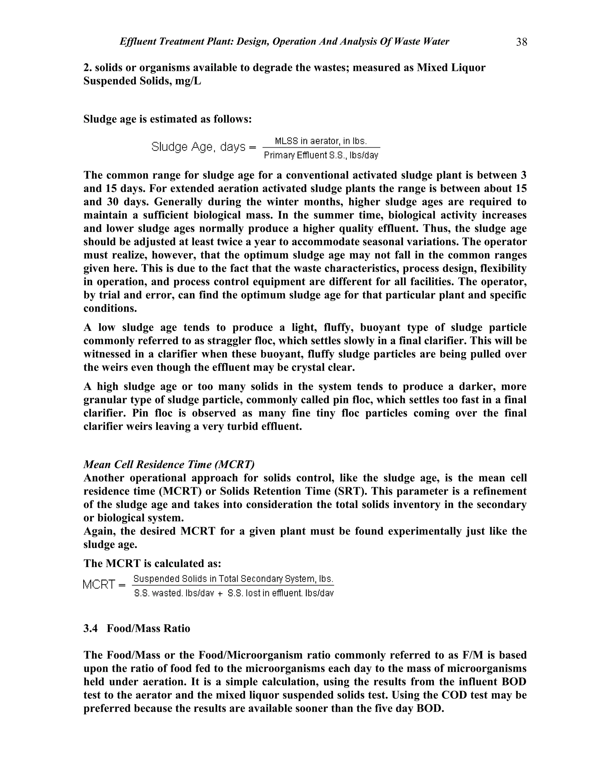 Effluent Treatment Plant Design, Operation And Analysis Of Waste Water ...