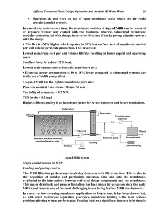 Effluent Treatment Plant Design, Operation And Analysis Of Waste Water ...