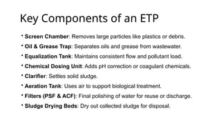 Effluent Treatment Plant. pptx | PPTX